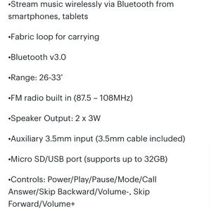 Sound Logic | Portable Audio & Video | Nib Sound Logic Xt Portable ...